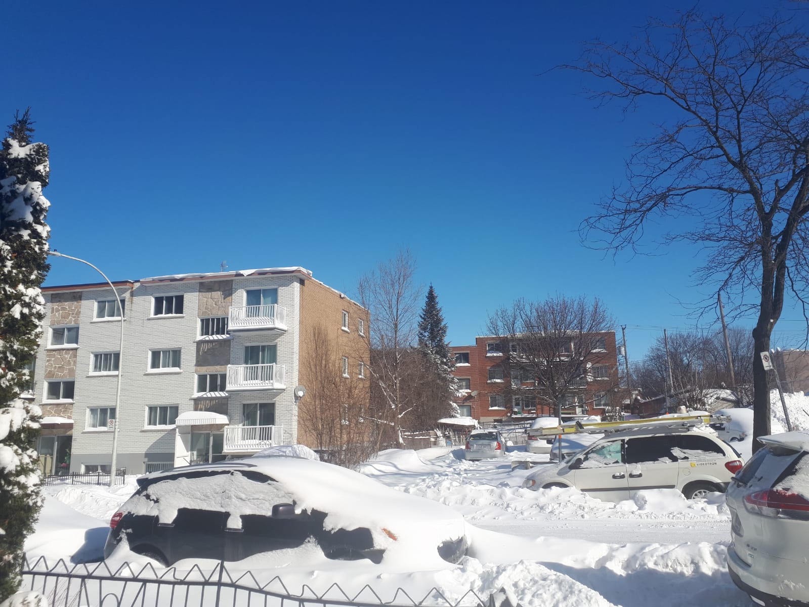Montréal/Québec: Après une tempête de 40 cm de neiges le soleil y ...